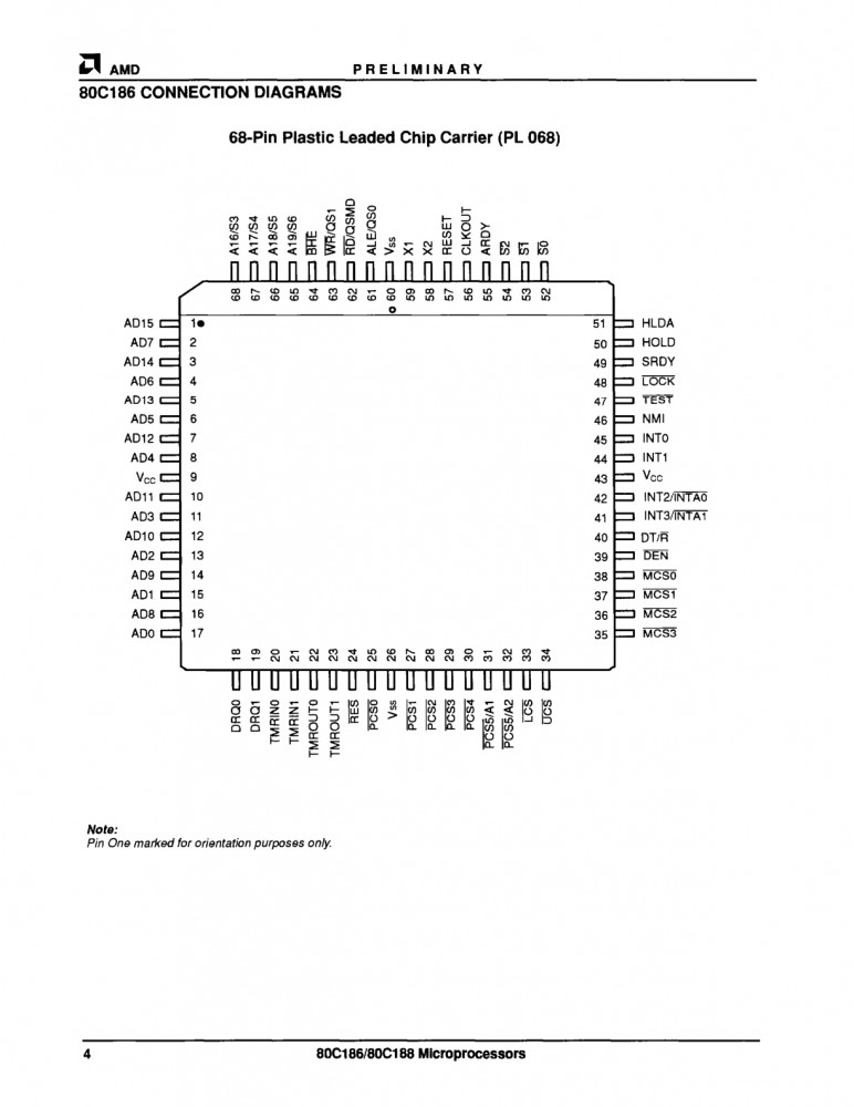 N80C188-25 technical document page 5