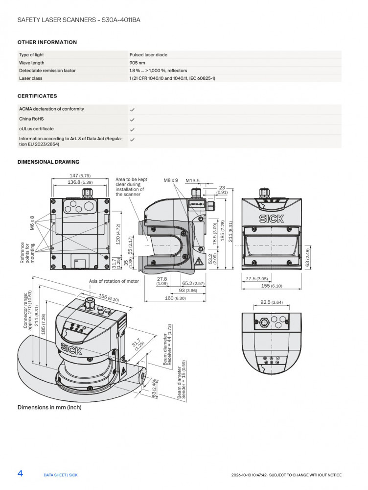 S30A-4011BA datasheet page 4