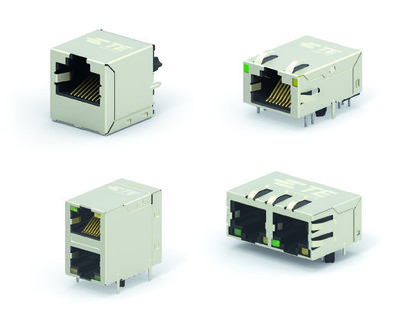 TE Connectivity 2301995-4 Modular Ethernet Connector Jack
