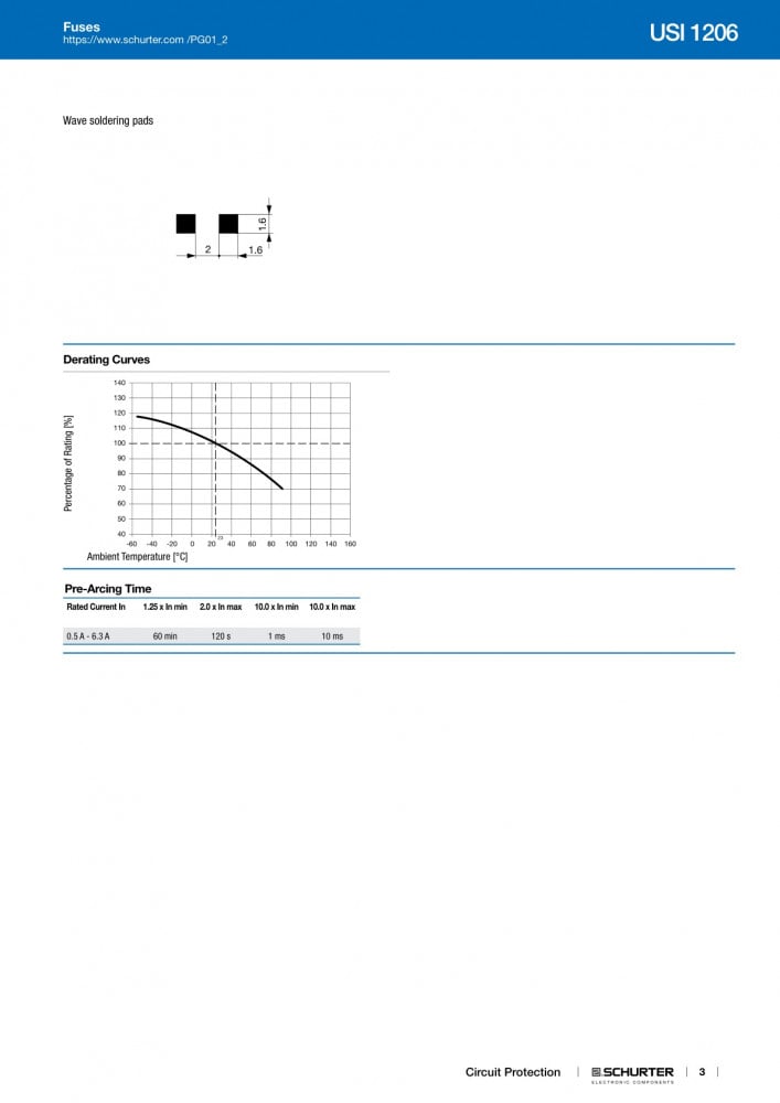 SCHURTER 3413 series technical document page 3