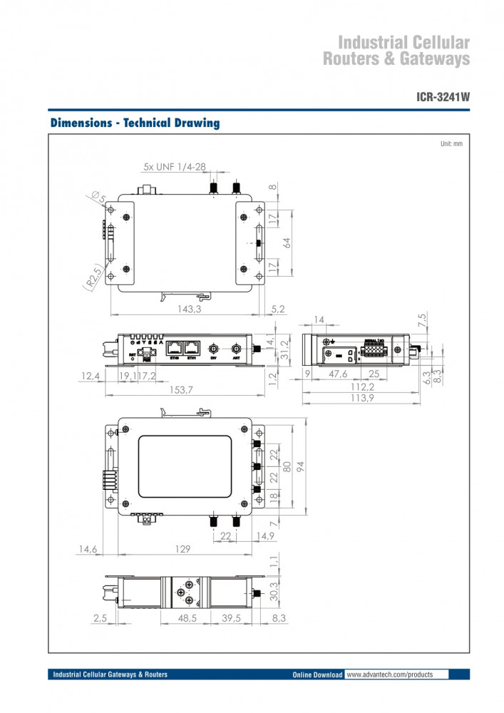 ICR-3241W product documentation, page 6