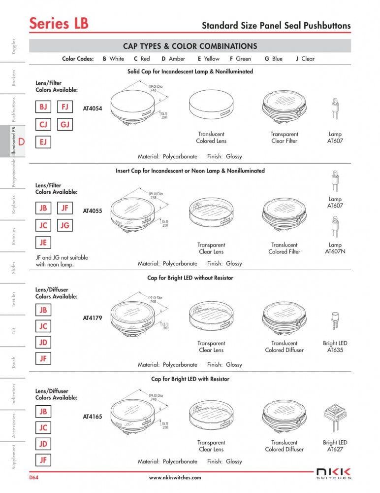 NKK LB series technical document page 6