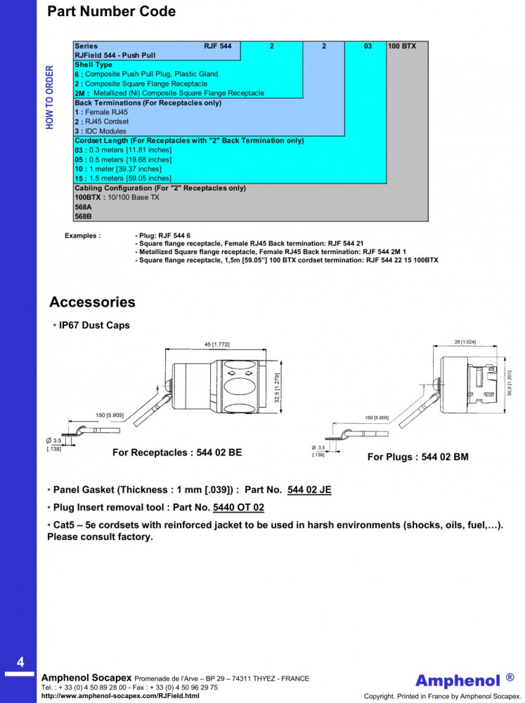 RJF 544 technical document page 4