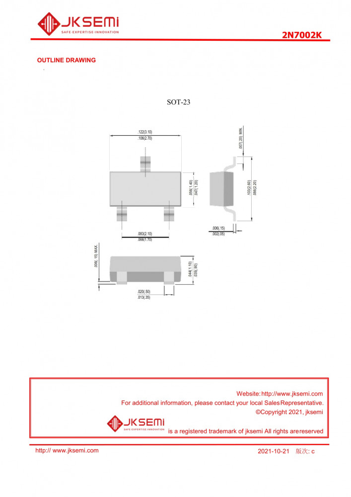 2N7002K datasheet page 4