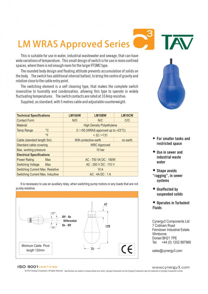 LM10AW technical document image, page 1