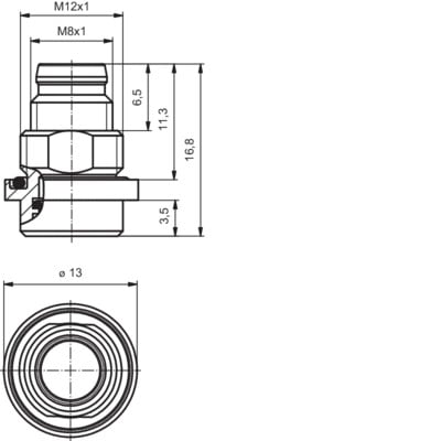 WEIDMULLER 1995850000 Circular Connector Housing