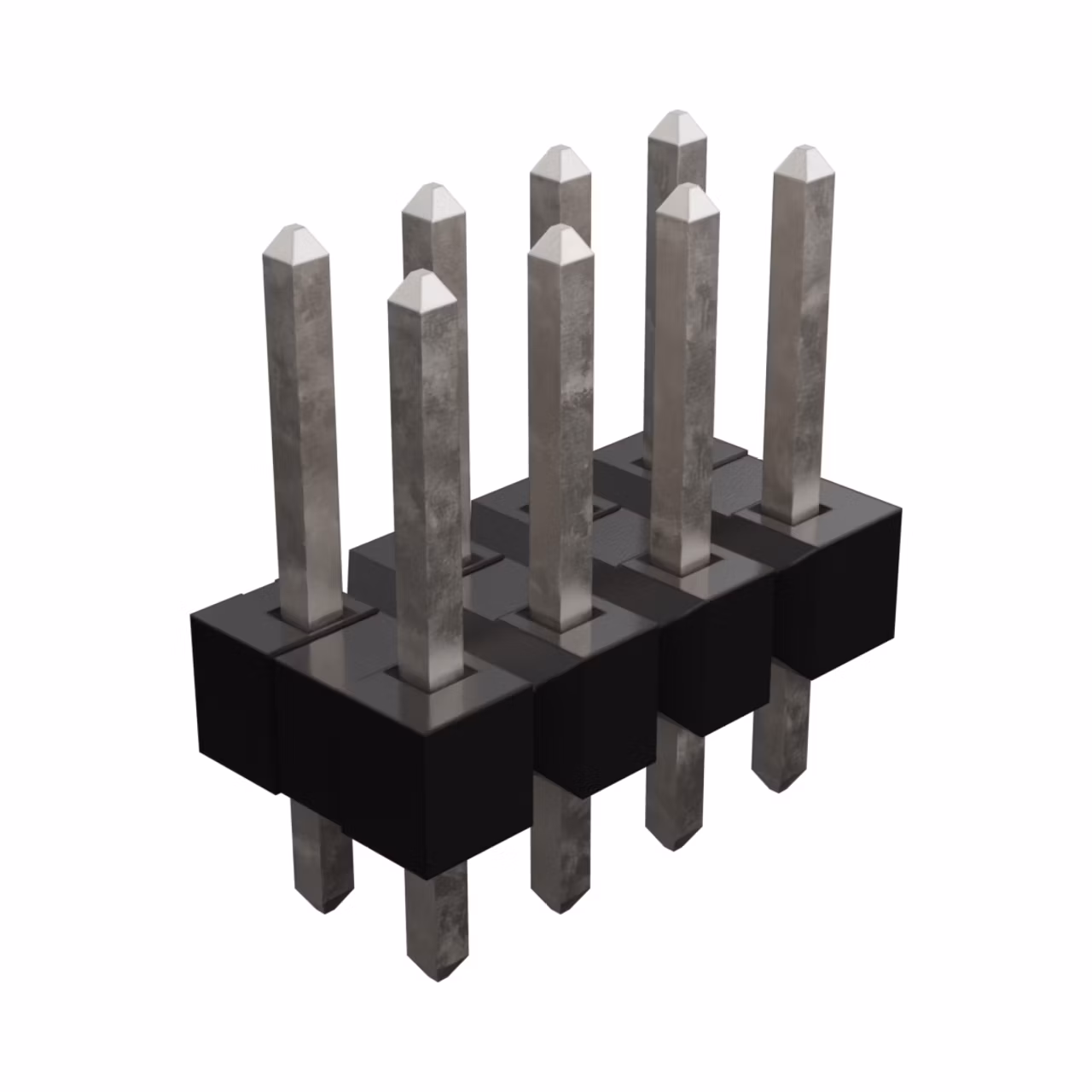C-Grid Header, 2.54mm Pitch, Through Hole, Dual Row, Vertical, 8 Circuits, 2.54µm Tin (Sn) Plating, Tray Packaging, Lead-Free for sale