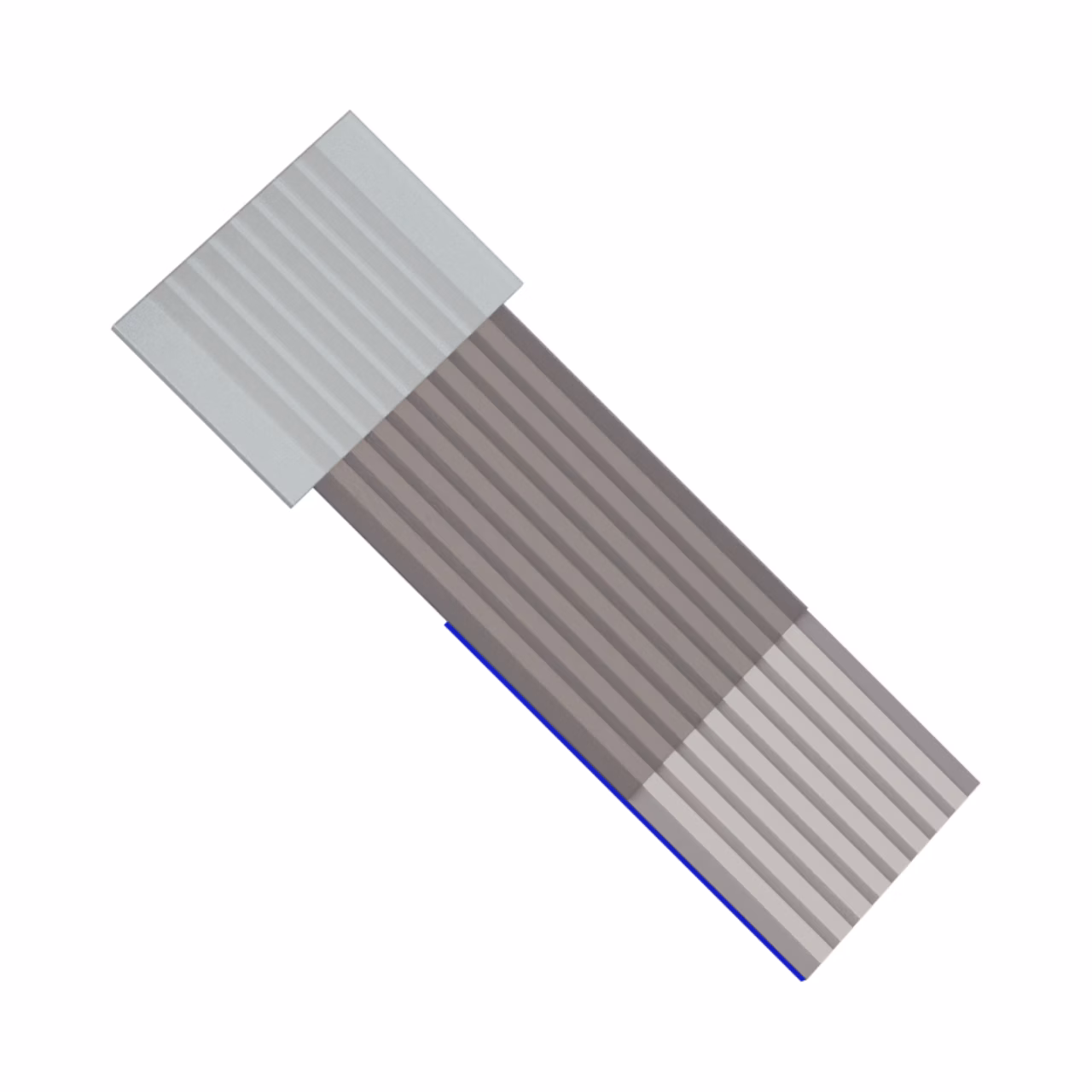 0.50mm Pitch Premo-Flex FFC Jumper, Same Side Contacts (Type A), 102.00mm Cable Length, Tin (Sn) Plating, 8 Circuits, with Shield for sale