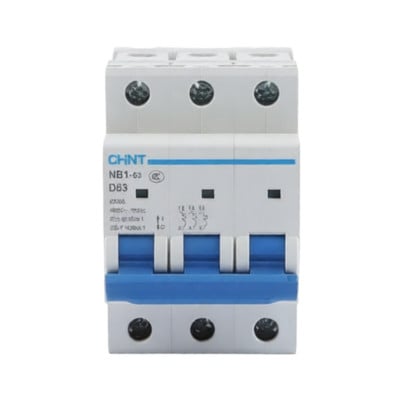 CHINT NB1-63 3P D63 6kA(R) Miniature Circuit Breaker for sale