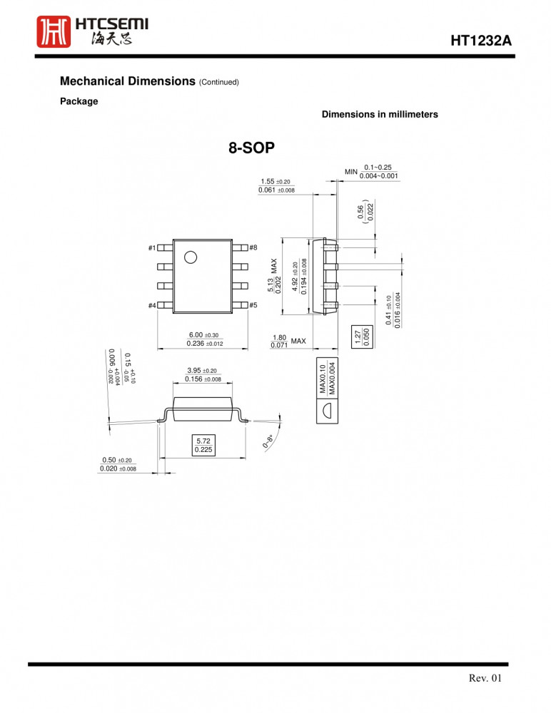 HT1232A datasheet page 7