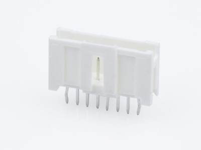 MicroClasp Right-Angle Header, 2.00mm Pitch, Single Row, Through Hole, Tin (Sn) Plating, 9 Circuits, without PCB Locator