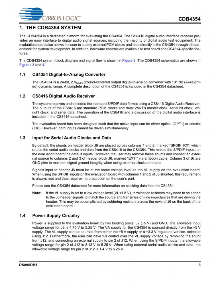 CDB4354 documentation page 3