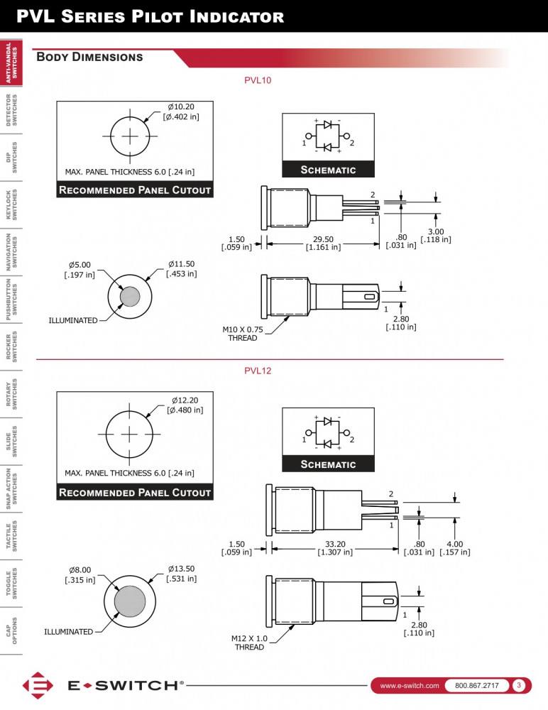 PVL series technical document page 3