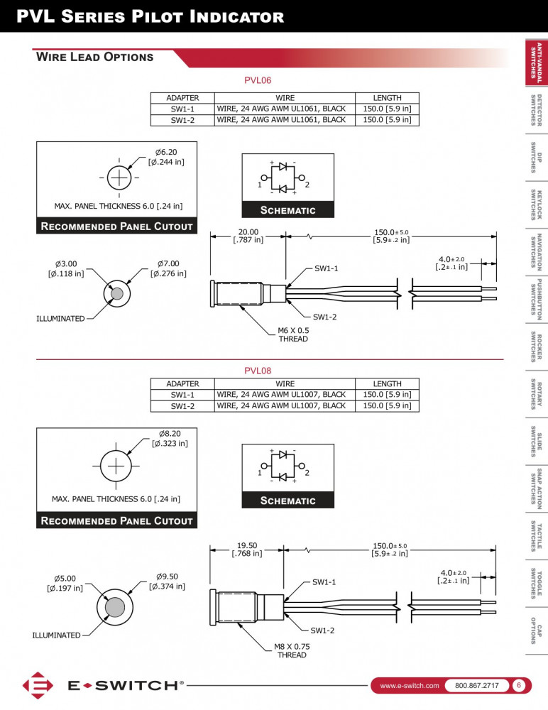 PVL series technical document page 6