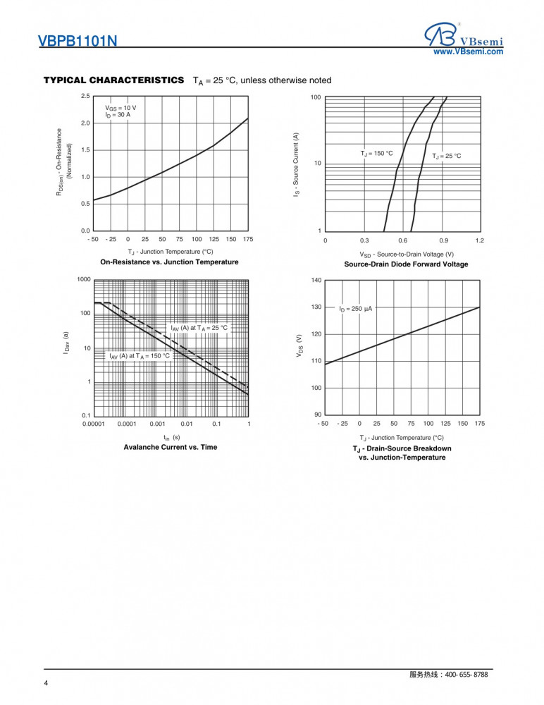 VBPB1101N datasheet page 4
