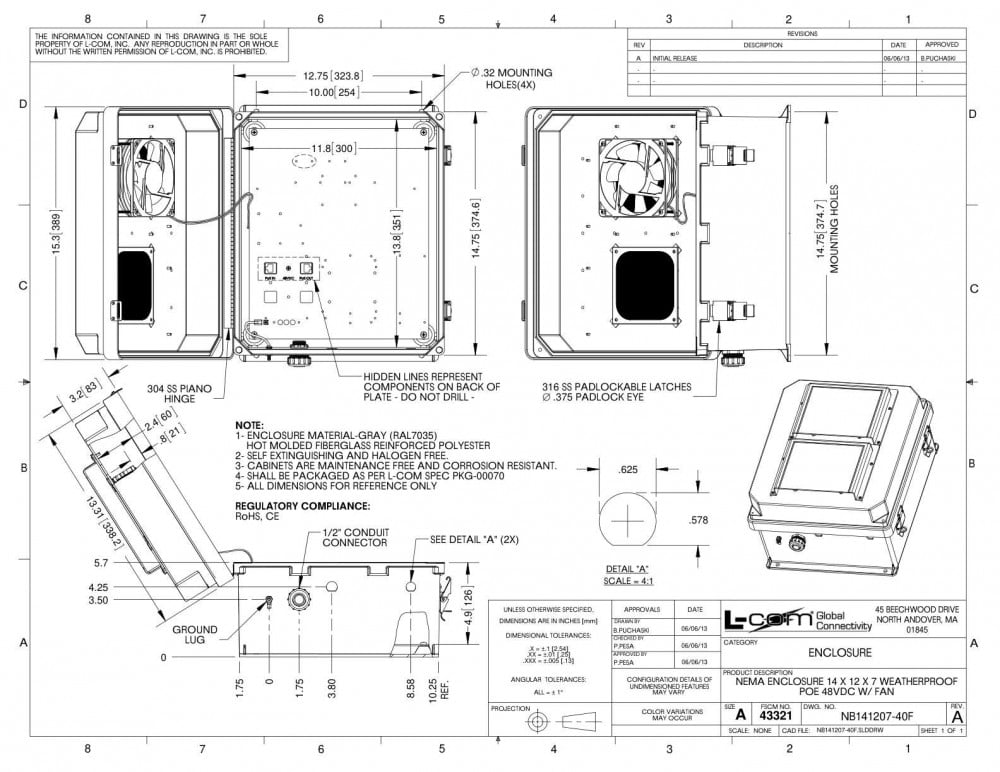 NB141207-40F technical document preview
