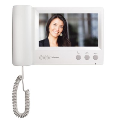 7'' hands-free additional indoor unit for ONE family color video door entry kit - 7'' hands-free color video display