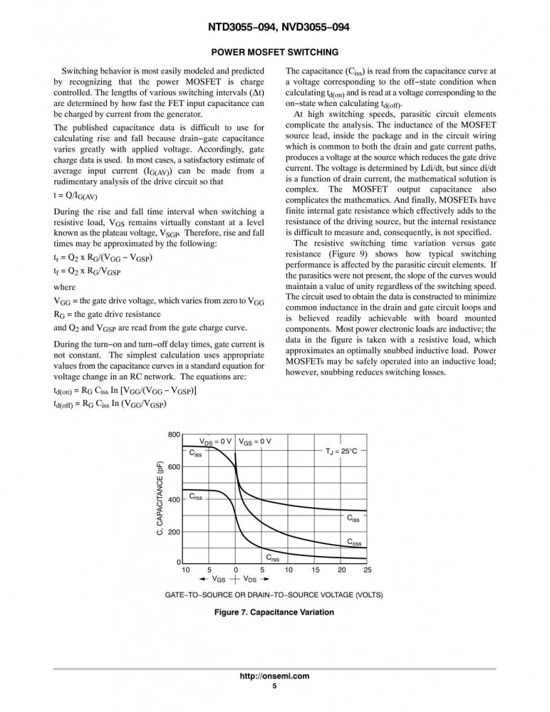 NTD3055-094T4G datasheet page 5