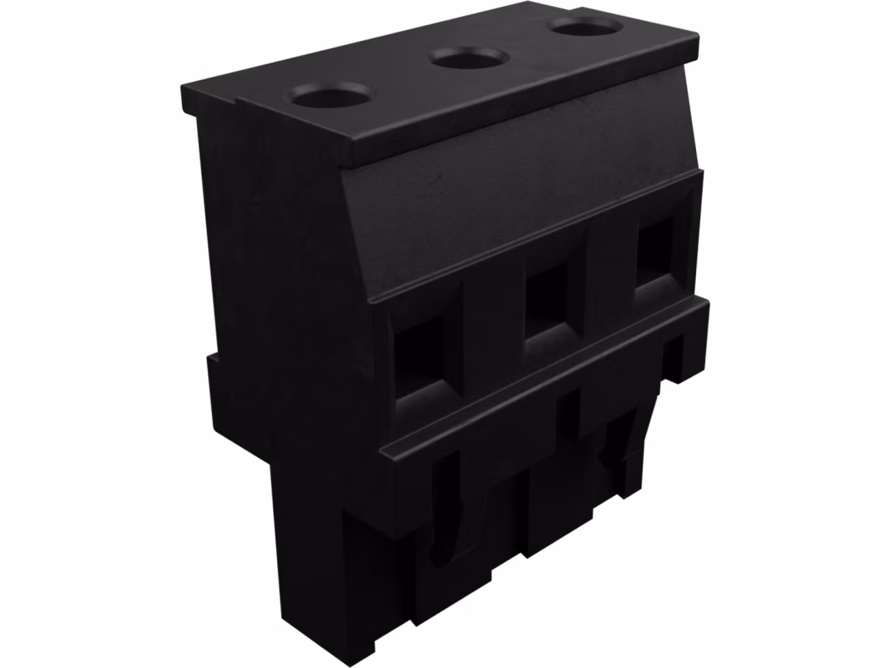 7.50mm Beau Eurostyle Pluggable Terminal Block, 270° Wire Entry, 3 Circuits for sale