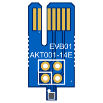 AKT001-14E-EVB01: 1.5 T DFN4 TMR Magnetometor Breakout Board for sale