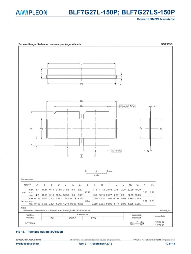 BLF7G27LS-150P datasheet page 10