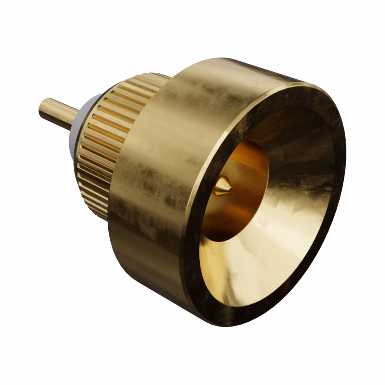 SMP-MAX Plug, Straight, Smooth Bore, Catchers Mitt, Panel Mount, Press-in, Gold (Au) Plated Body, Bag, 50 Ohms for sale