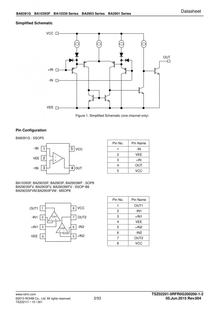 BA10339 series technical document page 2