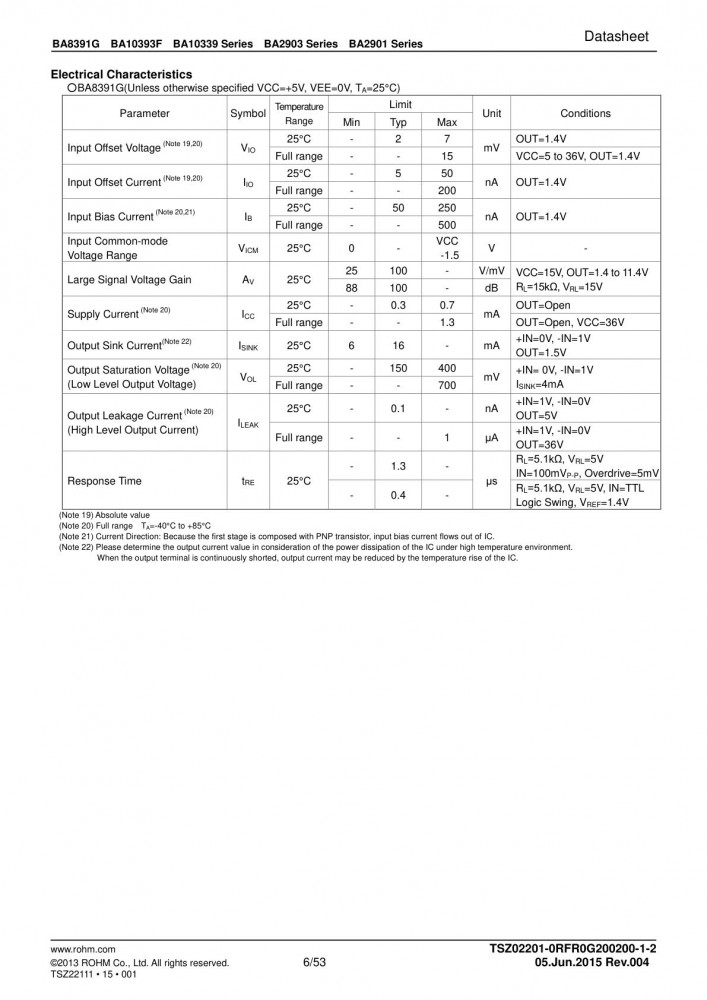 BA10339 series technical document page 6