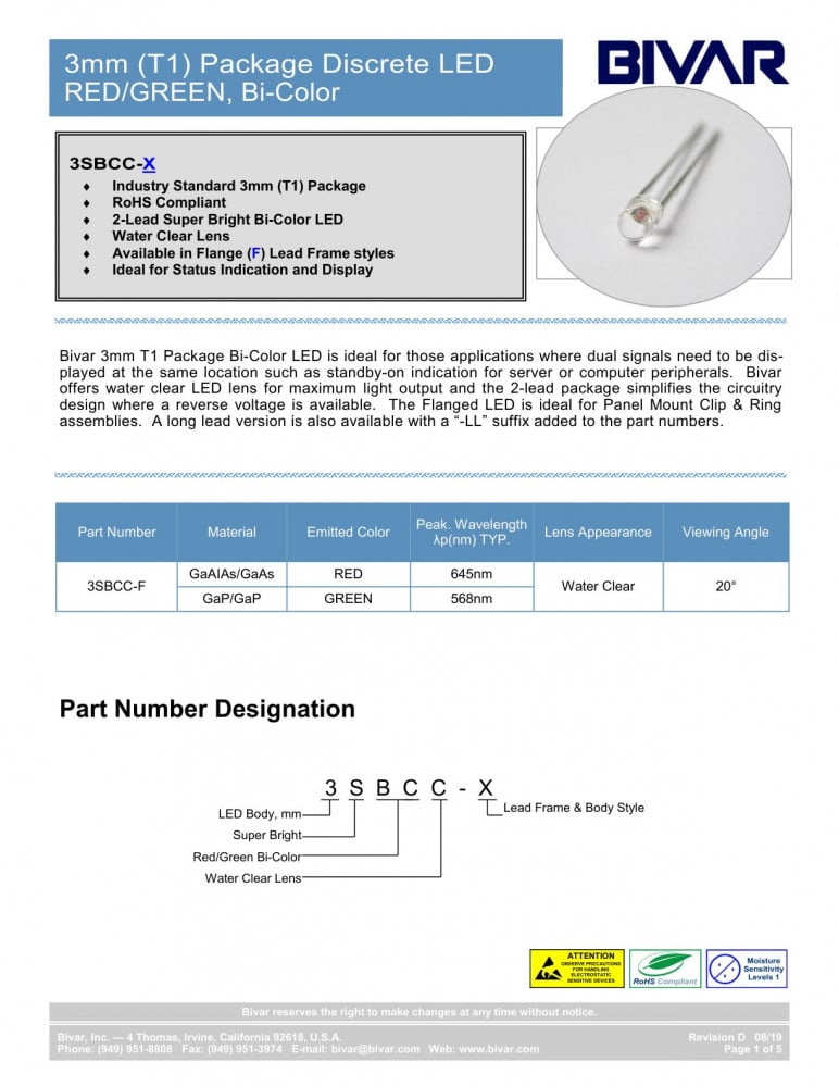 3SBCC-F datasheet page 1