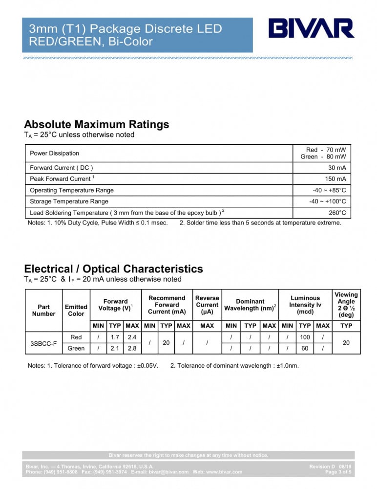 3SBCC-F datasheet page 3
