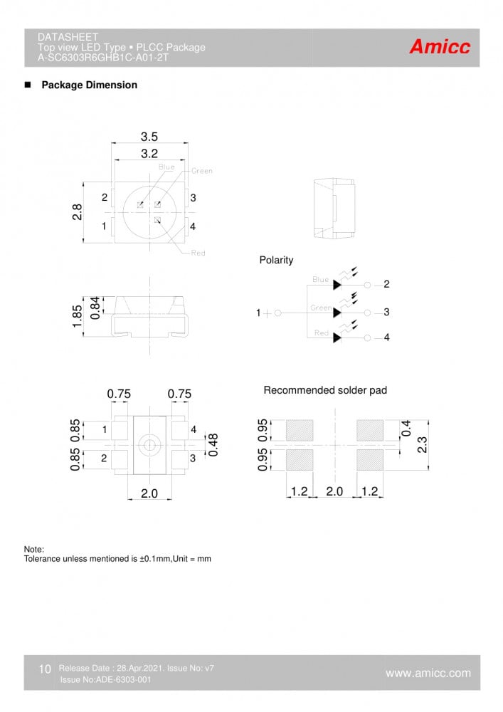 A-SC6303R6GHB1C-A01-2T datasheet page 10