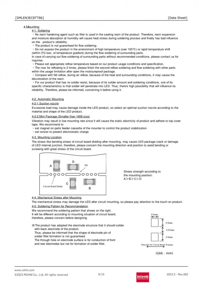 SMLEN3EC8TT86 technical document page 9