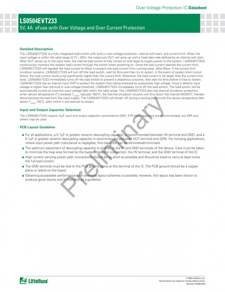 LS0504EVT233 datasheet page 5