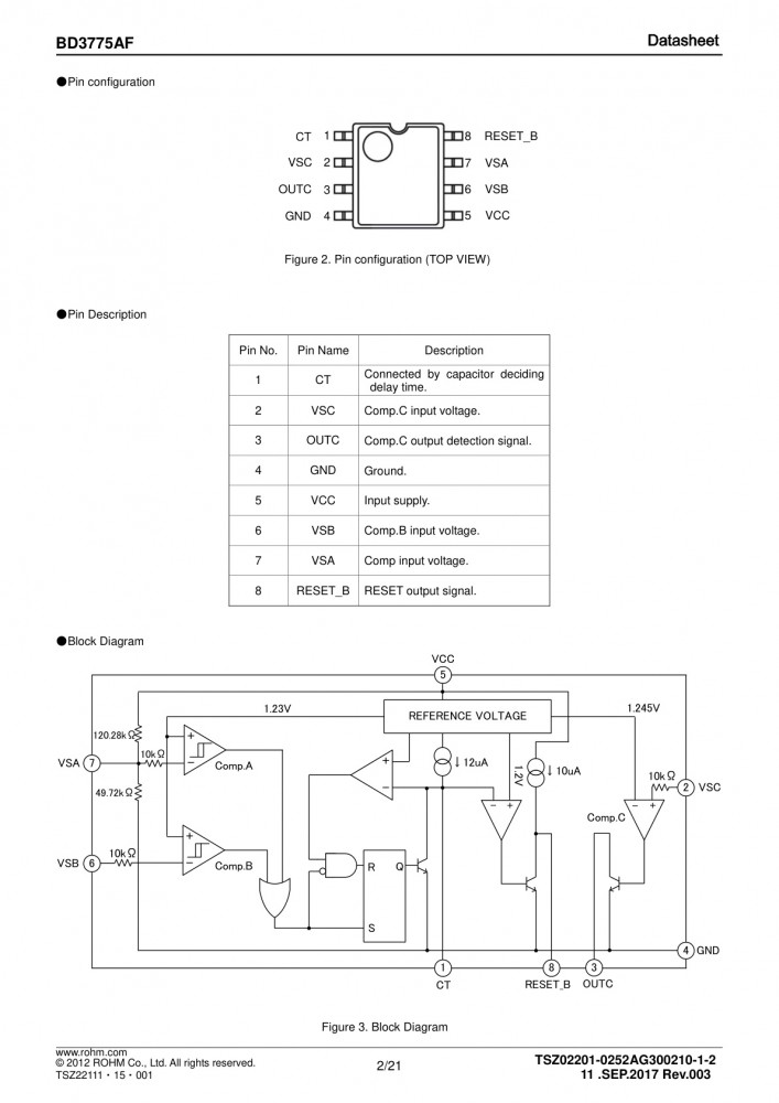 BD3775AF-E2 technical document page 2
