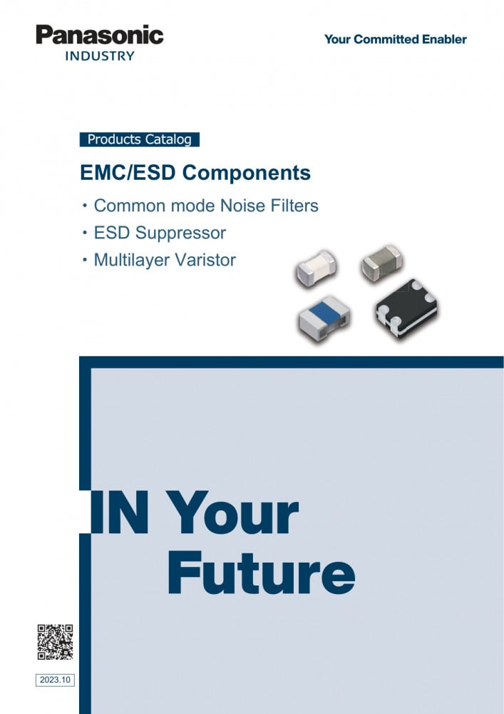 Panasonic EMC components catalog page 1
