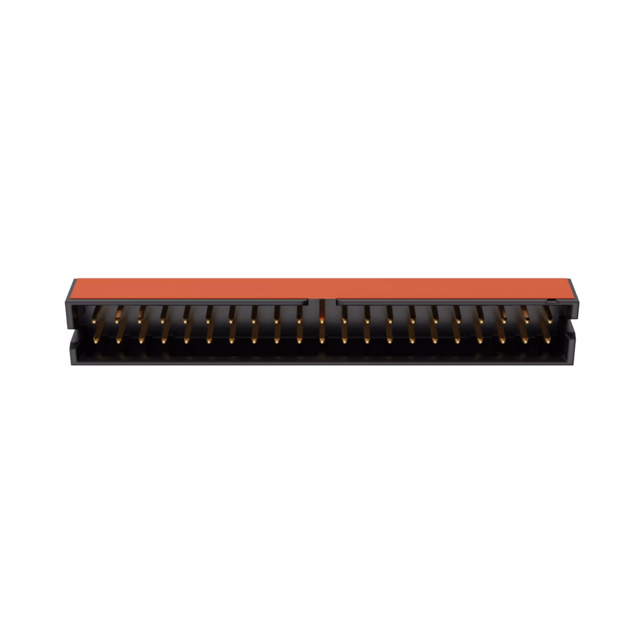2.00mm Pitch, Milli-Grid PCB Header, Dual Row, Right-Angle, Through Hole, 42 Circuits, 0.76µm Gold (Au) Plating, 3.50mm Tail Length, Dual Side Slots, Dual Friction Locks, Center Polarization, Tape and Reel, with Pick-and-Place Tape for sale