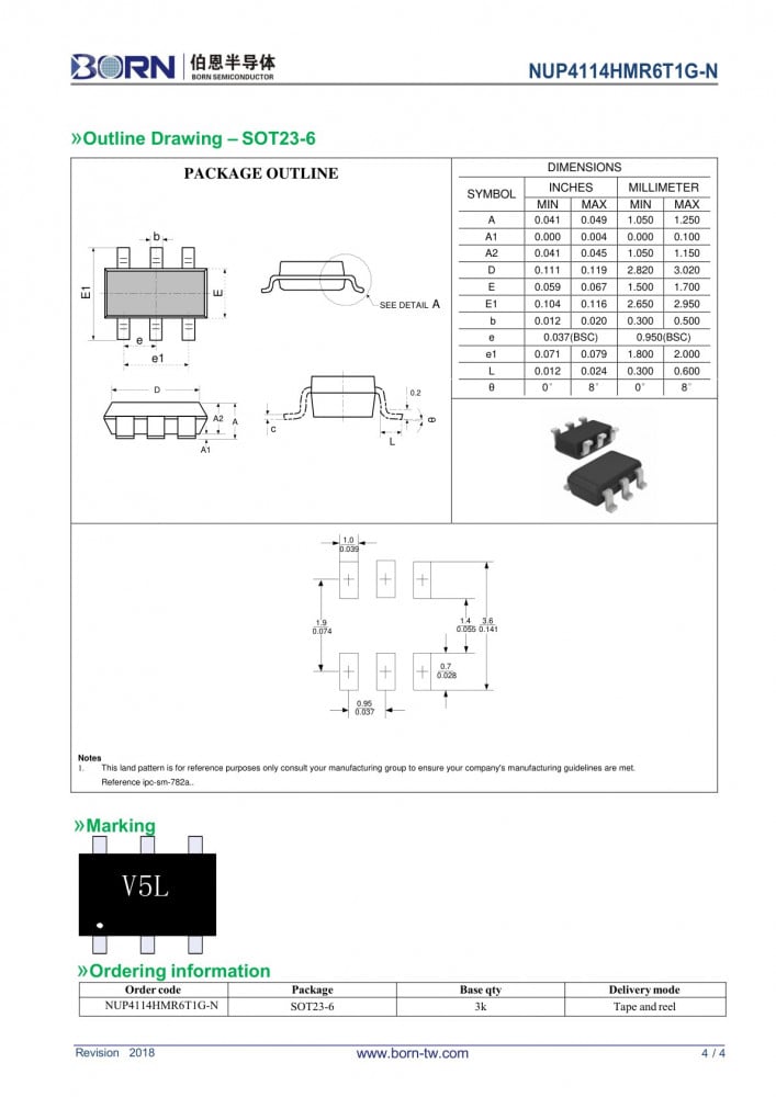 NUP4114HMR6T1G-N datasheet page 4