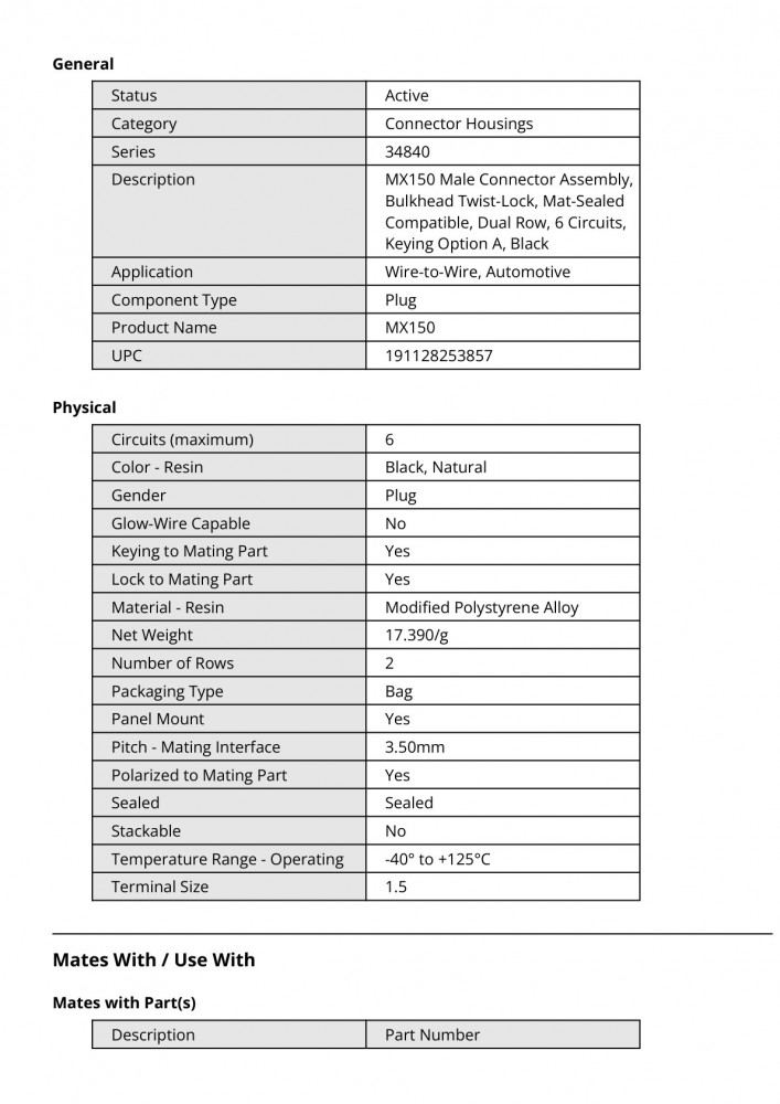 Product document page 2
