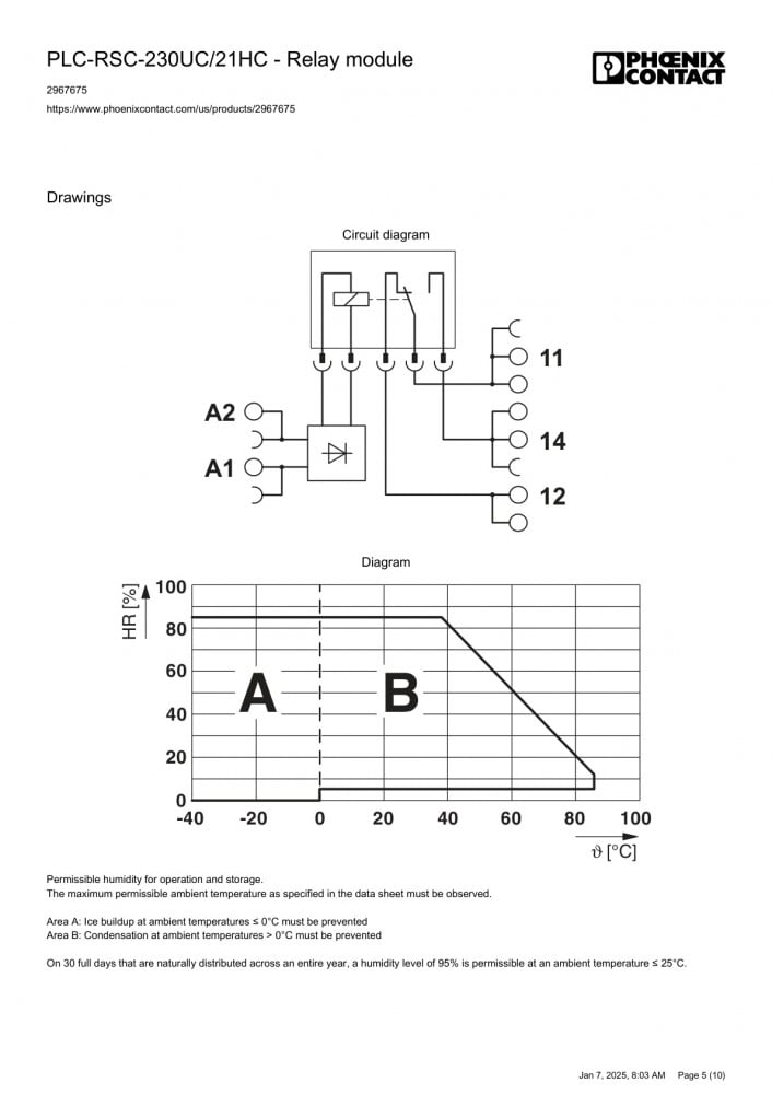 Phoenix Contact 2967675 technical document page 5
