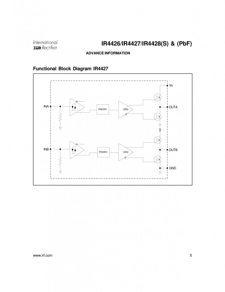 IR4427 technical document page 5