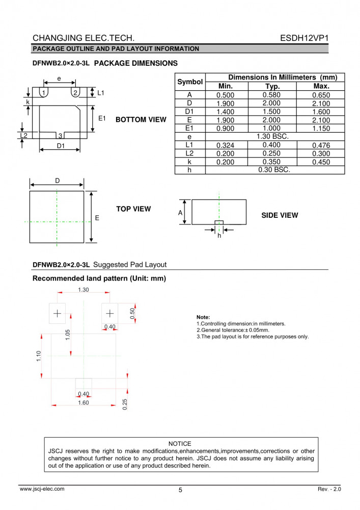 ESDH12VP1 datasheet page 5