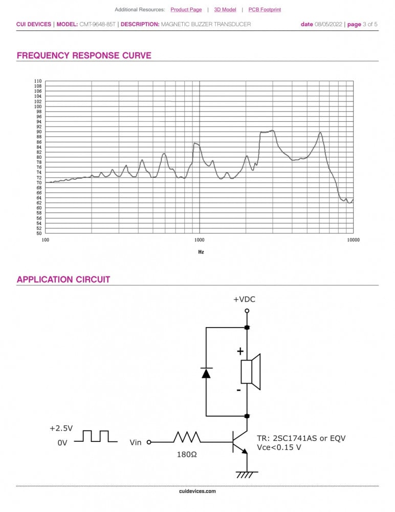 CMT-9648-85T datasheet page 3