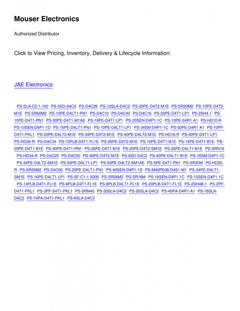 PS-SRN16 technical document page 3