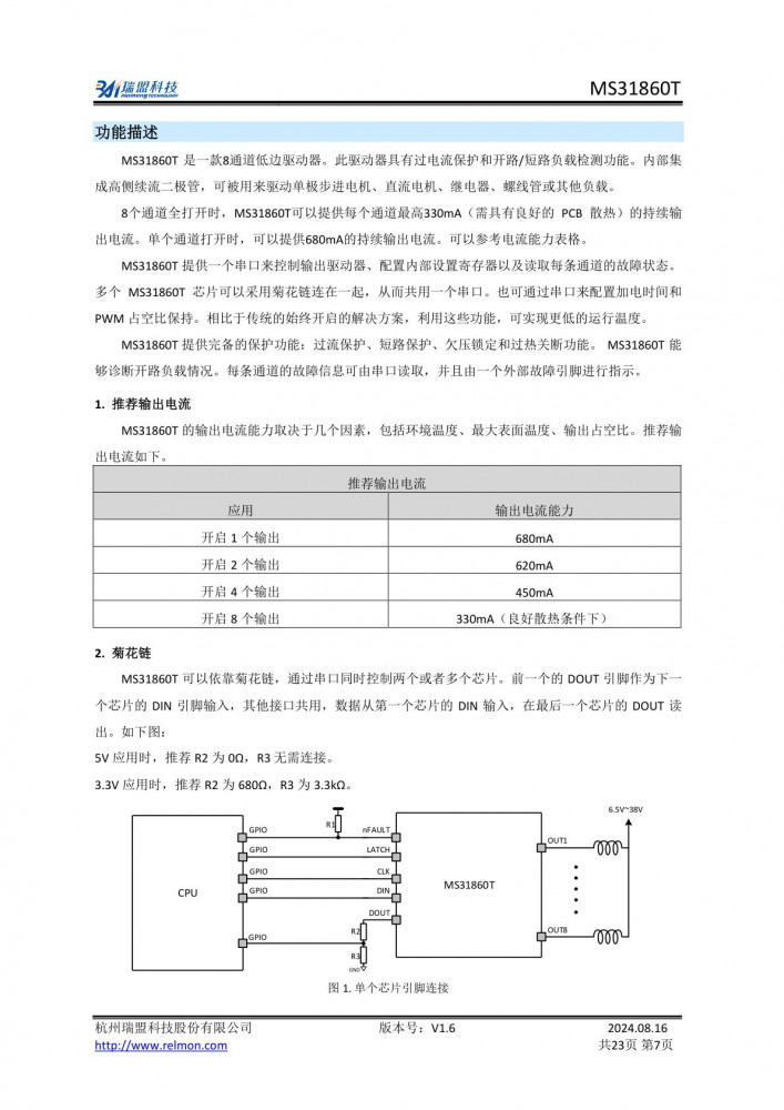 MS31860T datasheet page 7