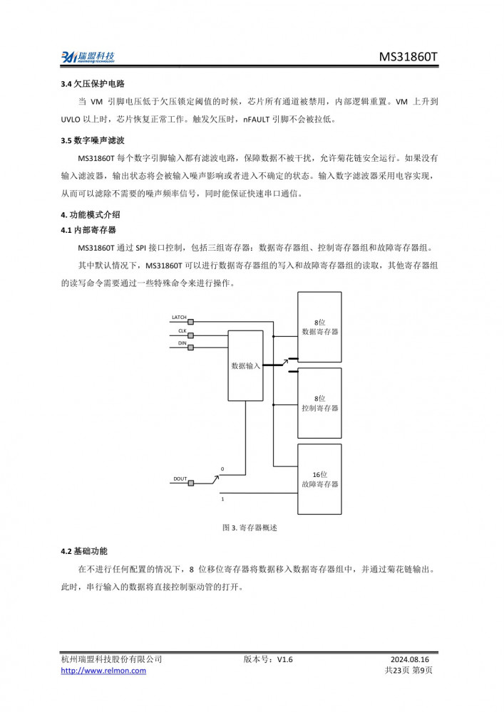 MS31860T datasheet page 9