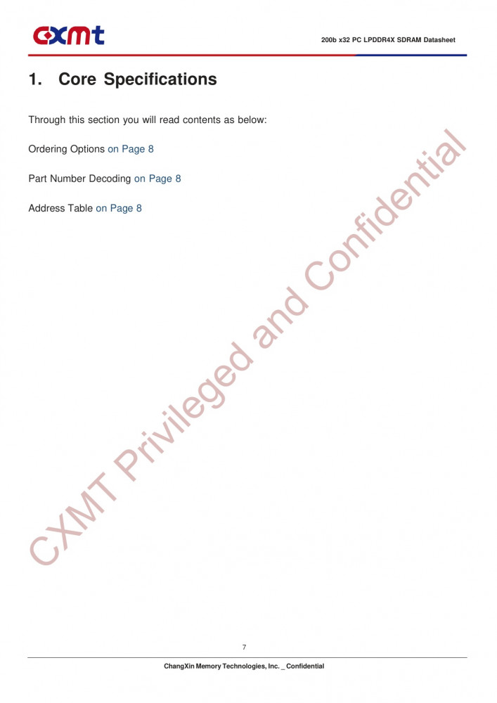 CXDB5CCAM-ML datasheet page 7