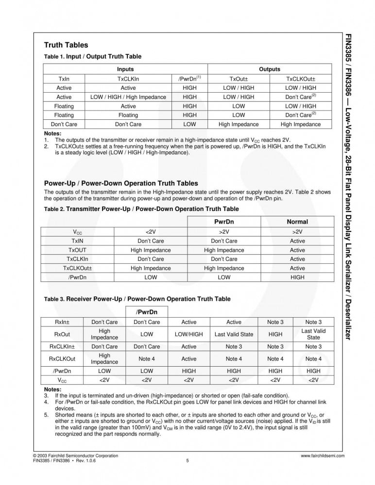 FIN3385MTDX datasheet page 6