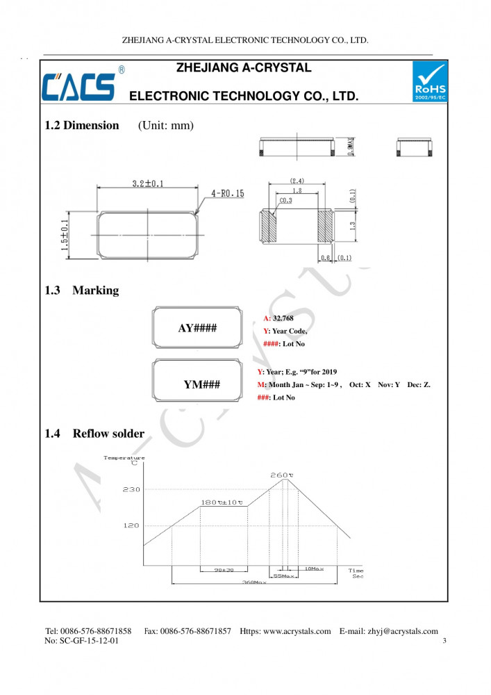 AS33276812503T6 datasheet page 3