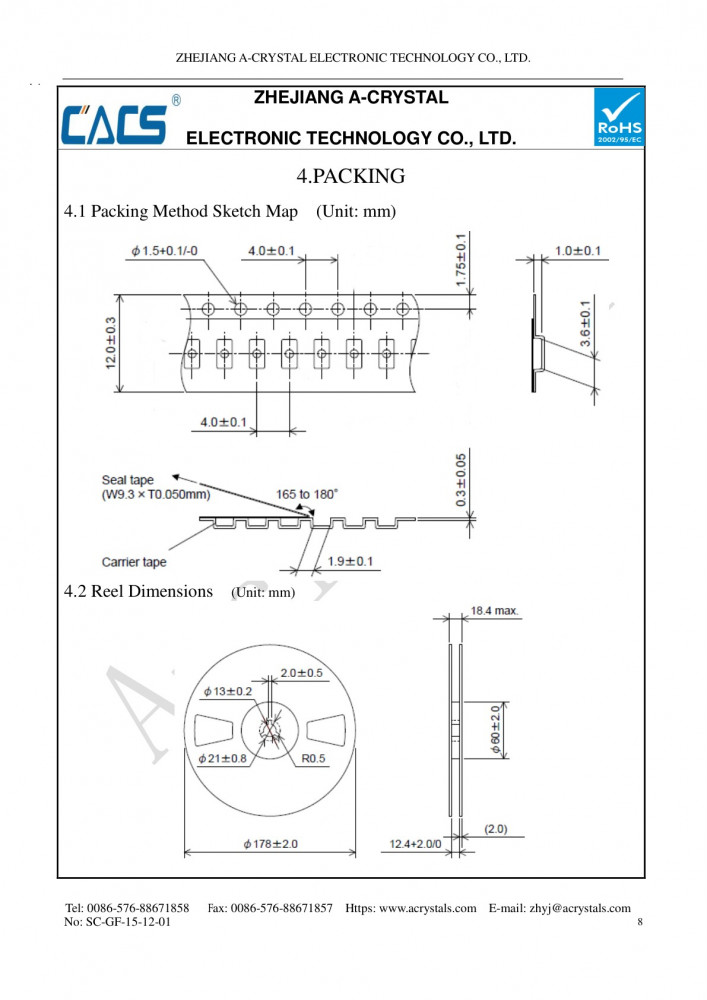 AS33276812503T6 datasheet page 8