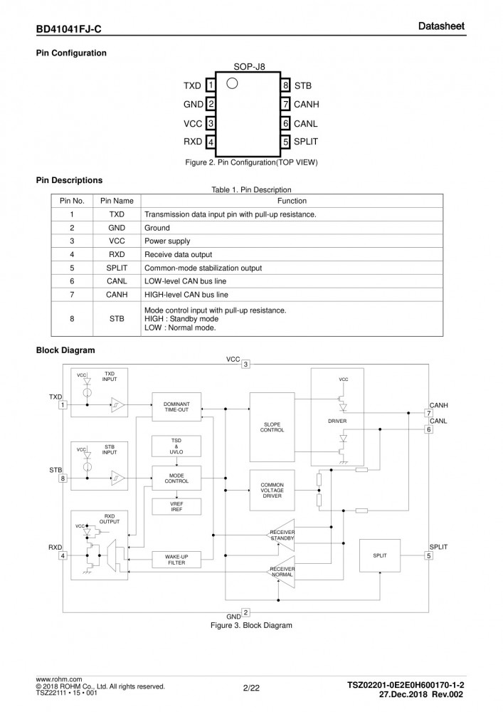 BD41041FJ-CE2 document page 2